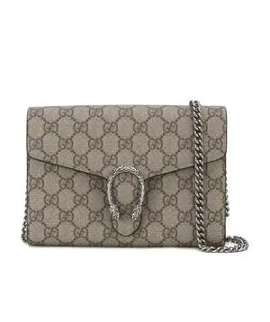 Gucci Gg Supreme Chain Wallet - Multicolor