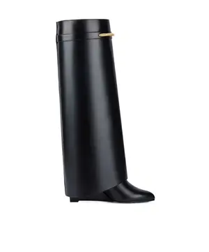Givenchy Pointed-toe Knee-high Boots - Black