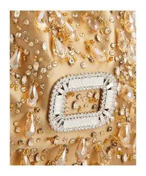 ROGER VIVIER Pilgrim Mini Bag In Satin