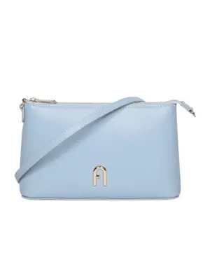 Furla Zippered Shoulder Bag - Blue