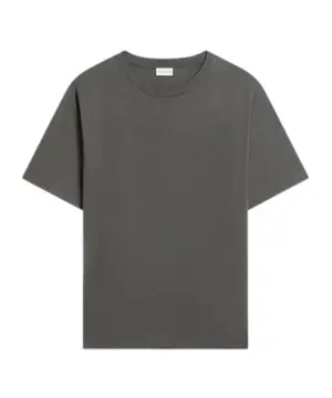 Dries Van Noten Cotton T-shirt - Dark Gray