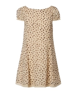 Posse Priscilla Animal-print Silk Minidress - Nude