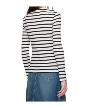 A.p.c. Long-sleeved Striped Top