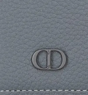 Dior Cd Icon Vertical Bifold Card Holder