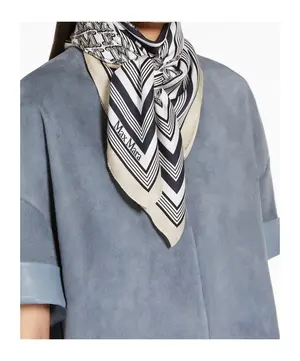 Max Mara All-over Printed Scarf