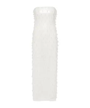Simkhai Off Shoulder Dress - White