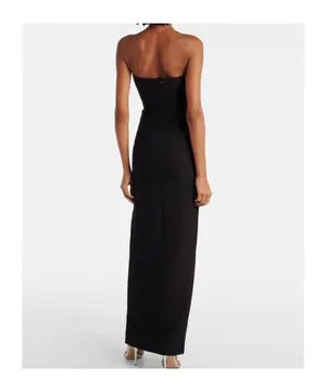 Roland Mouret Strapless Crêpe Gown
