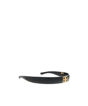 Balenciaga Country Club Bb Headband - Black