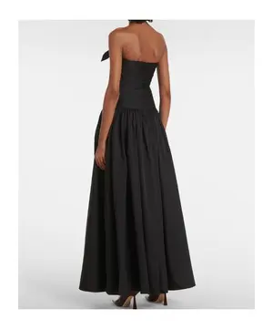 Roland Mouret Strapless Silk-blend Taffeta Gown