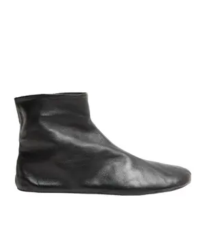 THE ROW Stella Ankle Boots - Black
