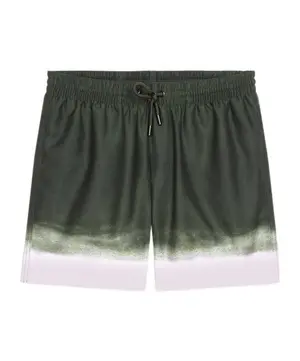 Dries Van Noten Printed Drawstring Swim Shorts