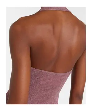 AYA MUSE Knitted Sequined Dress