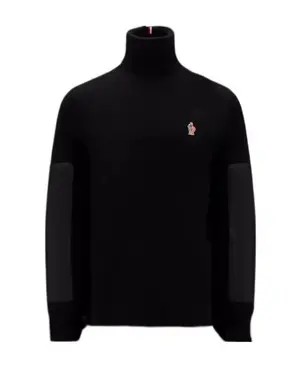 Moncler Wool Polo Neck Jumper