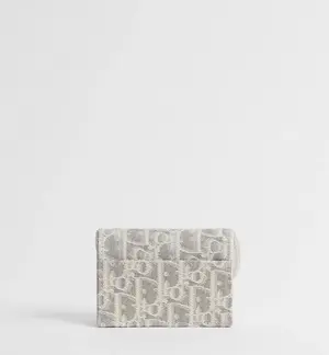 Dior Saddle Bloom Card Holder
