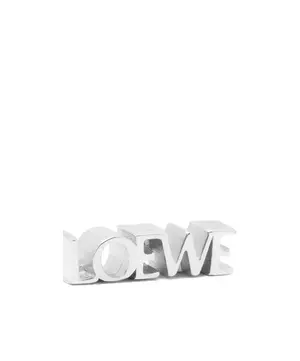 Loewe Graphic Single Earring In Sterling