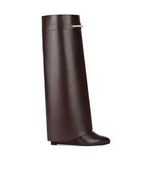 Givenchy Pointed-toe Knee-high Boots - Black