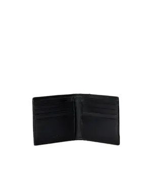 Calvin Klein Embossed Emblem Leather Billfold Wallet