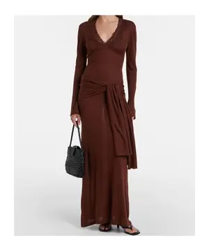 AYA MUSE Lace-trimmed Dress