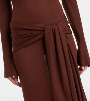 AYA MUSE Lace-trimmed Dress