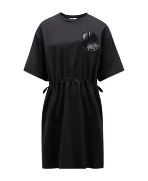 Moncler Cotton Dress - Black