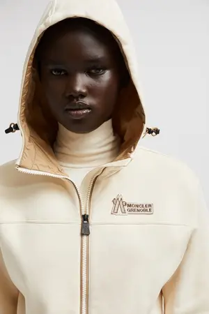 Moncler Logo Detailed Drawstring Hoodie