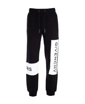 Givenchy Logo Decal Sweatpants - Black