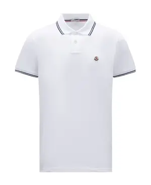 Moncler Logo Patch Short-sleeved Polo Shirt
