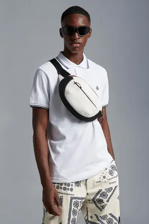 Moncler Logo Patch Short-sleeved Polo Shirt