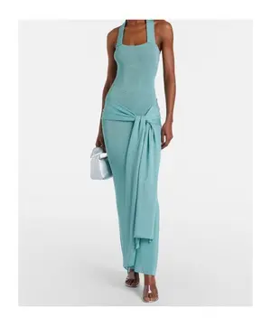 AYA MUSE Knitted Sequined Dress