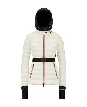 Moncler Bruche Short Down Jacket - White