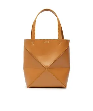 Loewe Puzzle Mini Shoulder Bag - Brown