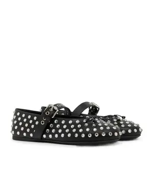 Miu Miu Round Head Ballet Flats