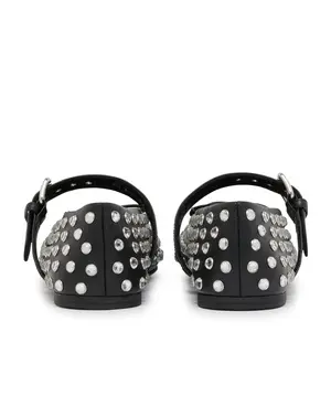 Miu Miu Round Head Ballet Flats
