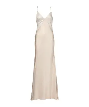 Roland Mouret Embellished Satin Maxi Gown