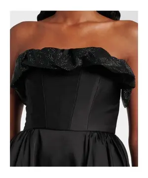 Roland Mouret Ruffled Strapless Gown