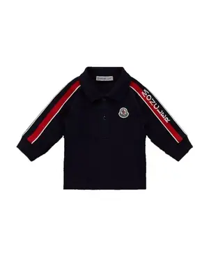 Moncler Long-sleeved Polo Shirt