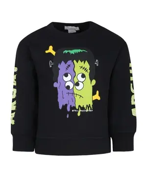 Stella McCartney Long-sleeved Sweater - Black