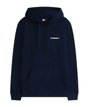 Tommy Hilfiger Long Sleeve Hoodie With Drawstring Hood And Logo