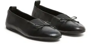 Miu Miu Leather Ballet Flats