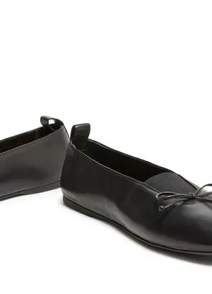 Miu Miu Leather Ballet Flats