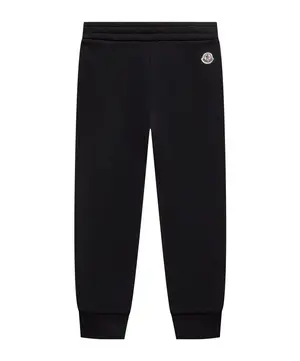 Moncler Logo-embroidered Jersey Trousers
