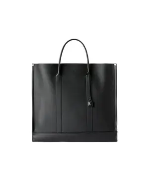 Loro Piana Large Beam Tote - Black/agate
