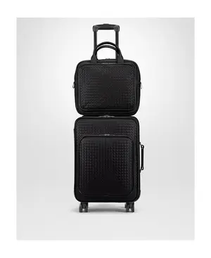 Bottega Veneta Woven Trolley Case