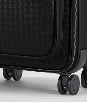 Bottega Veneta Woven Trolley Case