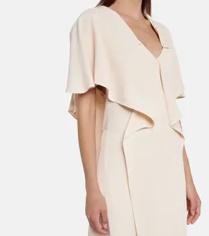 Roland Mouret Frilly-edged Strap Dress