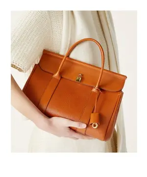 Loro Piana Double Handle Shoulder Bag