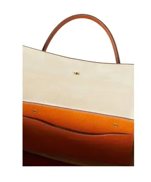 Loro Piana Double Handle Shoulder Bag