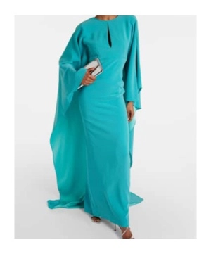 Roland Mouret Cutout Crêpe Satin Gown