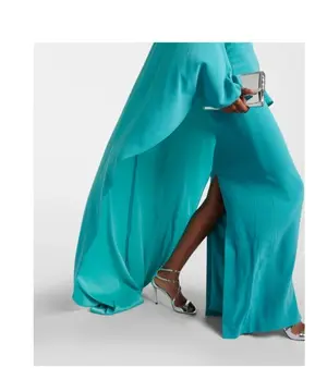 Roland Mouret Cutout Crêpe Satin Gown