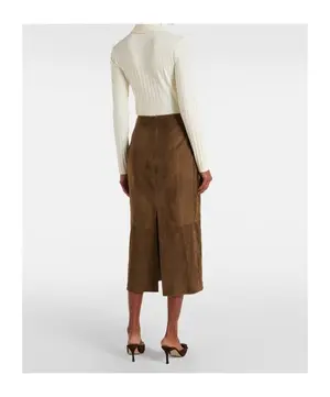 Vince Back Zip Pencil Skirt